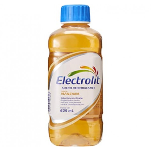 Suero rehidratante Electrolit manzana Botella X 625 Ml