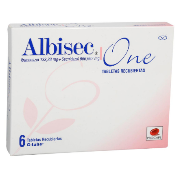 albisec one x 6 tabletas