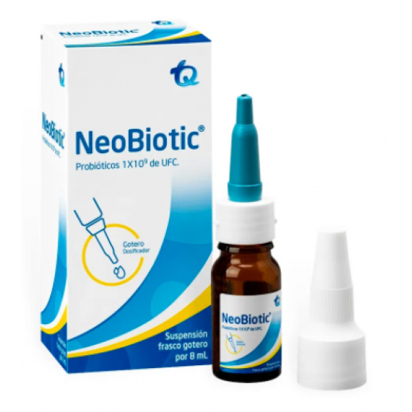 Neo-Biotic Probióticos Suspensión Frasco Gotero X 8 Ml