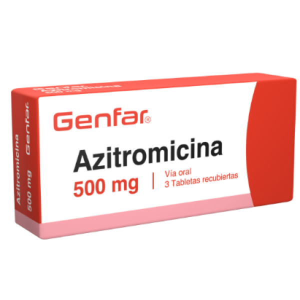 Azitromicina 500 Mg Caja X 3 Tabletas